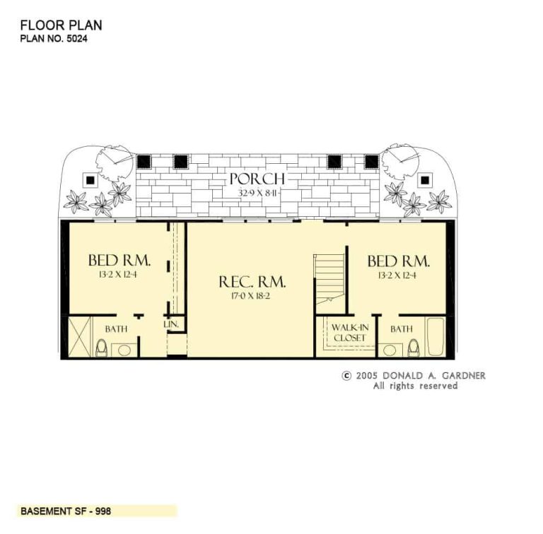 4-Bedroom The Laurelwood: Walkout Basement Floor With A Rustic Facade ...