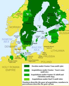The Swedish Empire Expansion Map: How A Small Nordic Kingdom Became ...