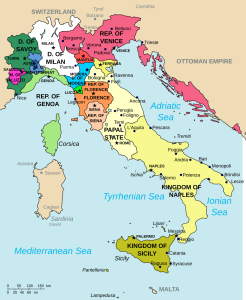 Italy In 1494: A Patchwork Of City-States Before Columbus Changed ...