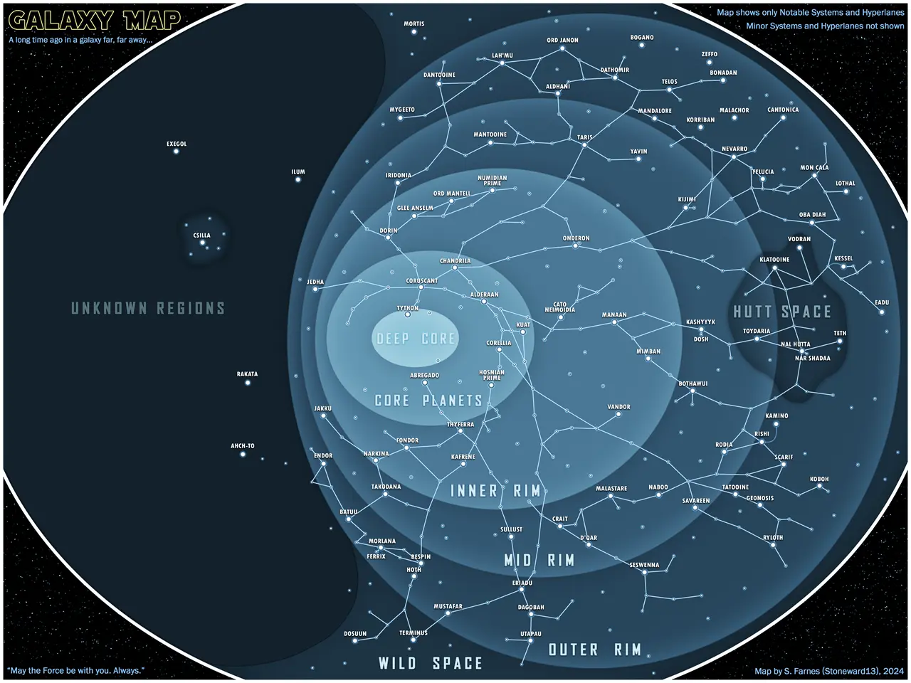 Star Wars Galaxy Map