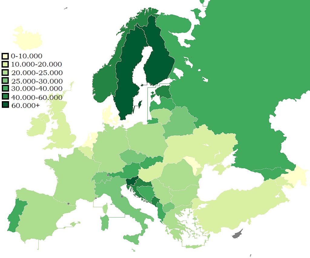 Europe's Green Divide: The Surprising Story Of Where Trees Really Grow